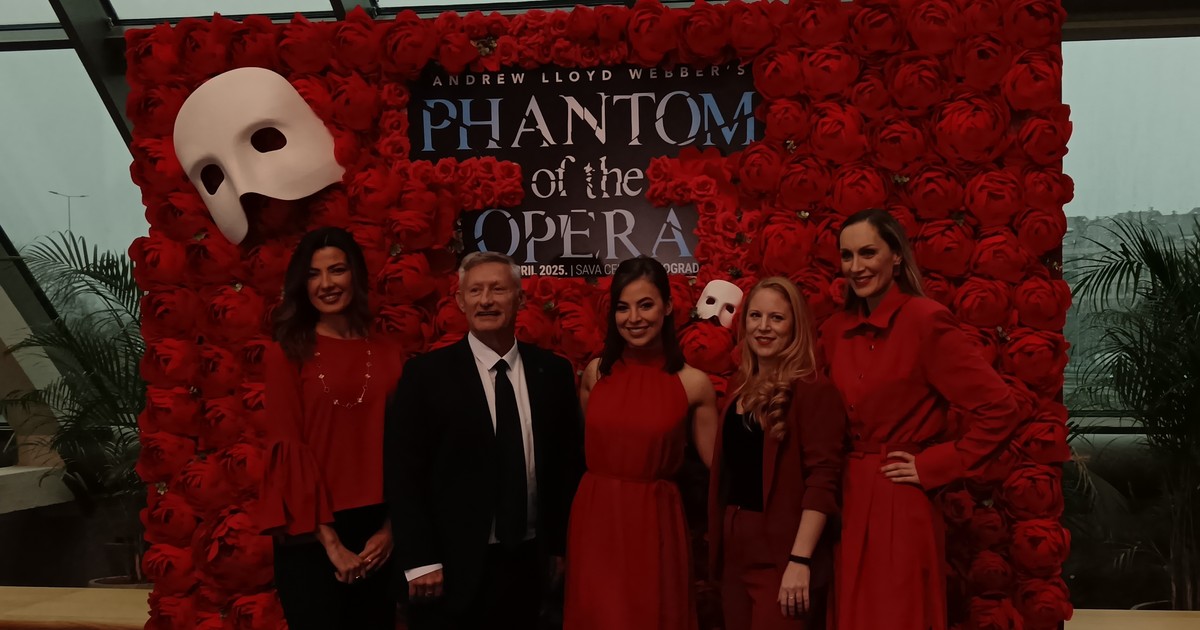 Mjuzikl "Fantom iz opere" u Beogradu u Sava Centru od 22. do 29. aprila ...