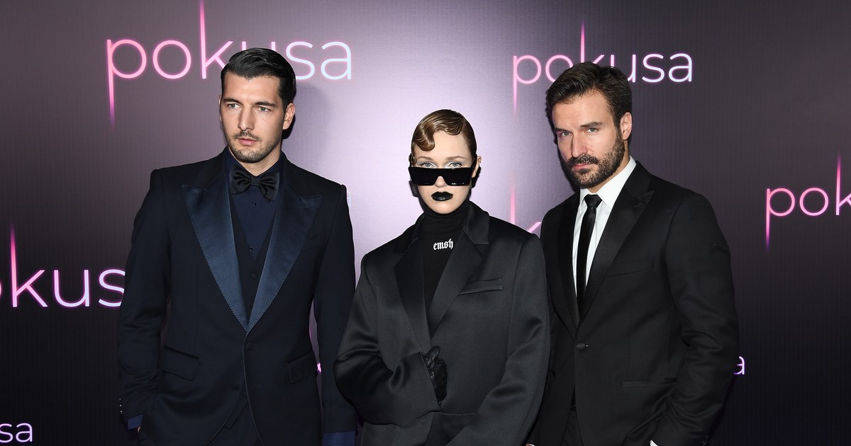 "Pokusa". Helena Englert szokuje na premierze filmu. Dziwaczna stylizacja