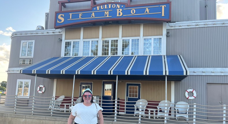 I paid $137 to spend a night in a steamboat-themed hotel, and it added ...