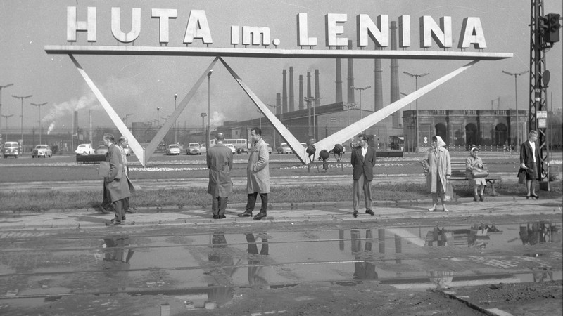 Budowa legendarnej Huty im. Lenina - Wiadomości