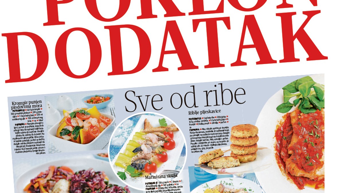 POKLON UZ "BLIC" Najbolji recepti za posna jela i deserte - Blic