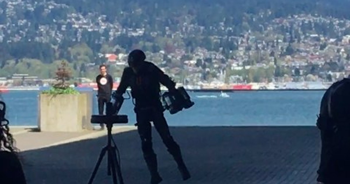 In the most TED moment ever, a man in a jetpack flew in front of the ...