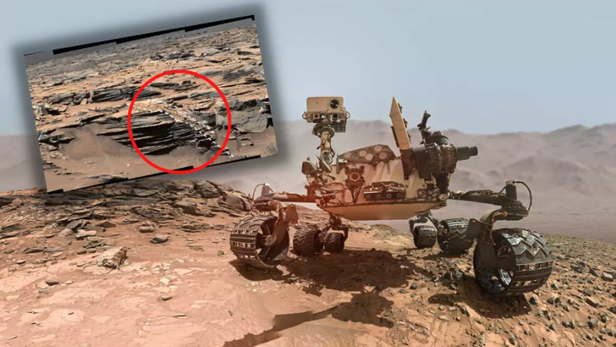 Dostrzegli dziwne znaki na Marsie. Łazik NASA odkrył coś sensacyjnego