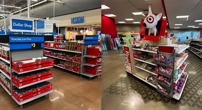 Walmart and Target are looking increasingly similar these days ...