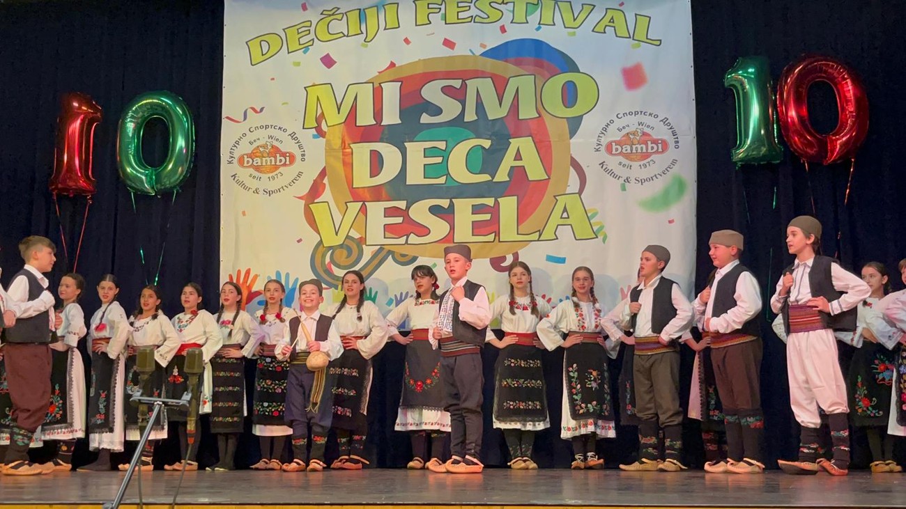 Dečiji festival "Mi smo deca vesela" u Beču čuvar srpske tradicije - Blic