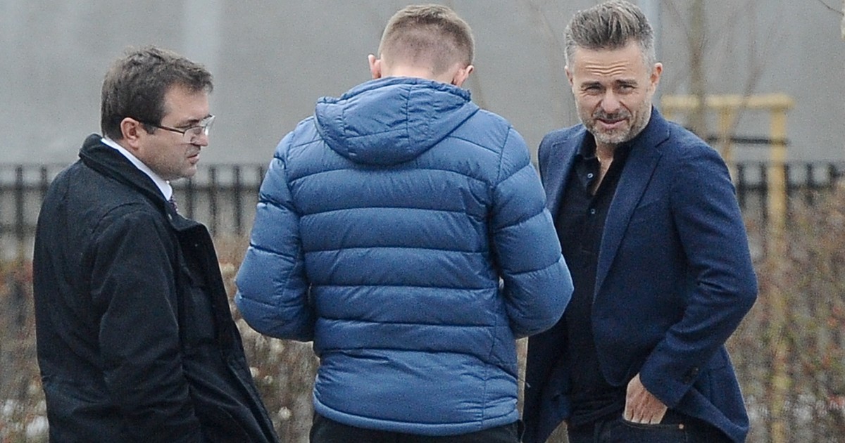 Adam Hofman zapewniał, że stroni od polityki, a spotyka się z politykami