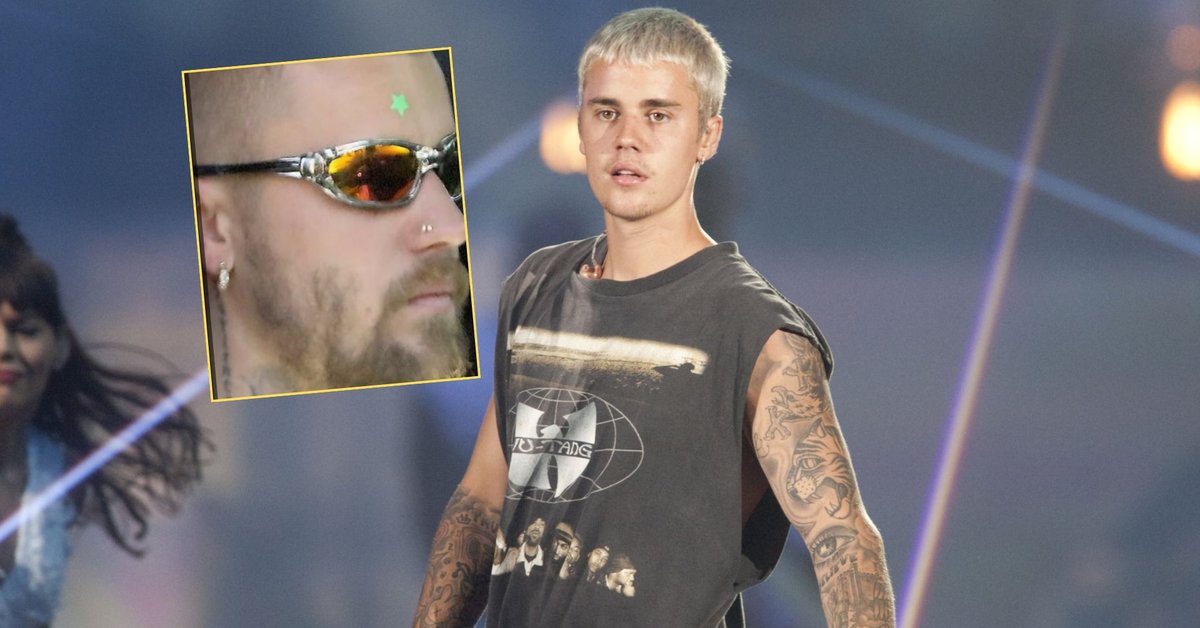 Kolczyki, plaster i gęsta broda. Justin Bieber nie przypomina sam ...