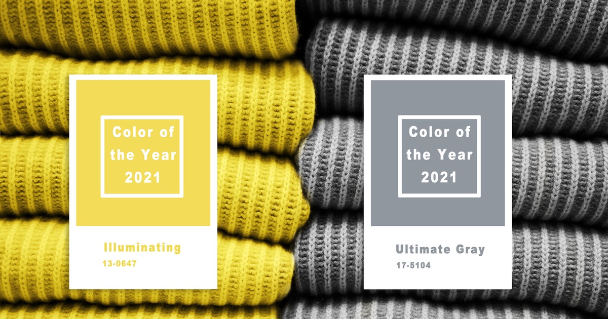 Ultimate Gray i Illuminating - kolory roku 2021 w modzie - Moda