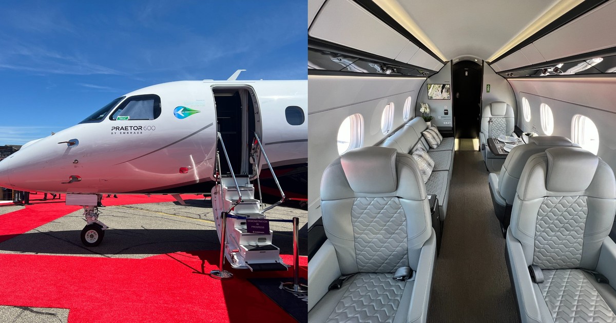 See inside the $23 million Embraer Praetor 600, one of the most ...