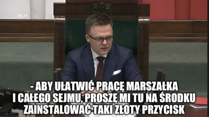 Memy o Szymonie Hołowni i pierwszym posiedzeniu Sejmu. Śmiech ...