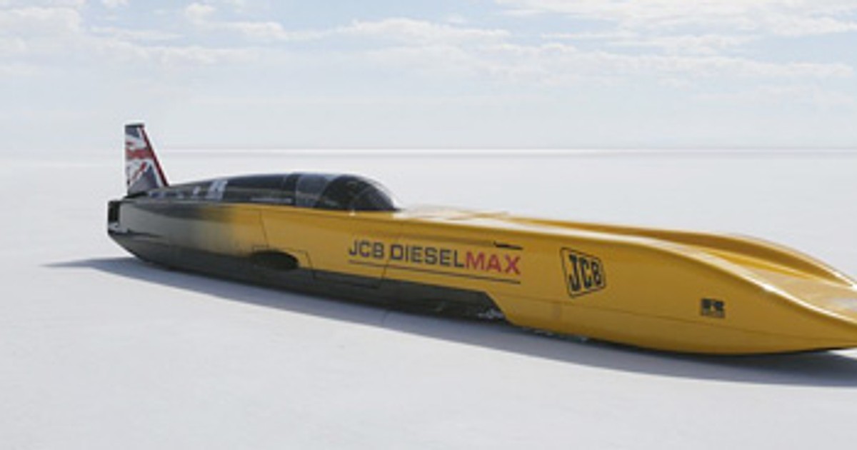 Najszybszy diesel świata: JCB DIESELMAX