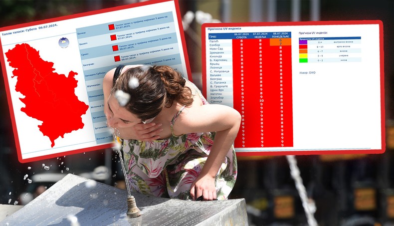 Jeziva mapa upozorenja RHMZ: Nivo opasnosti je ekstreman! Ove 4 stvari ...