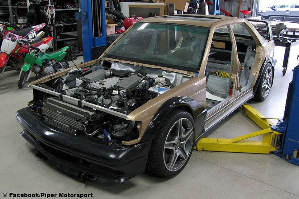 Mercedes 190 z duszą AMG