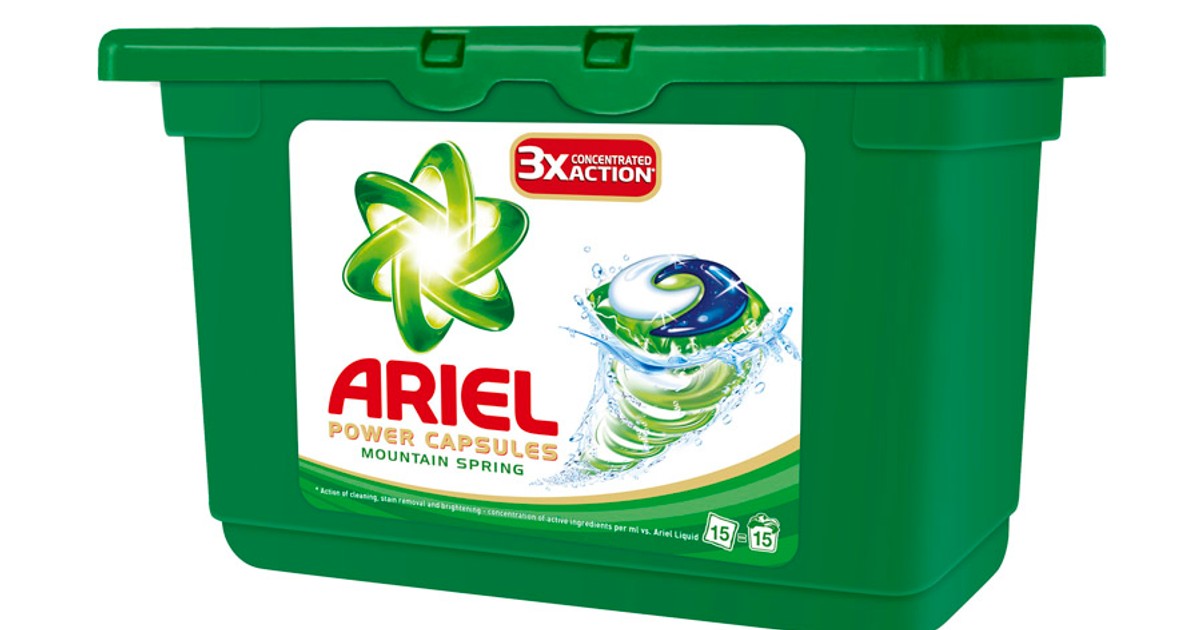 Kapsułki Ariel Power - przełom w dziedzinie detergentów do prania - Dom