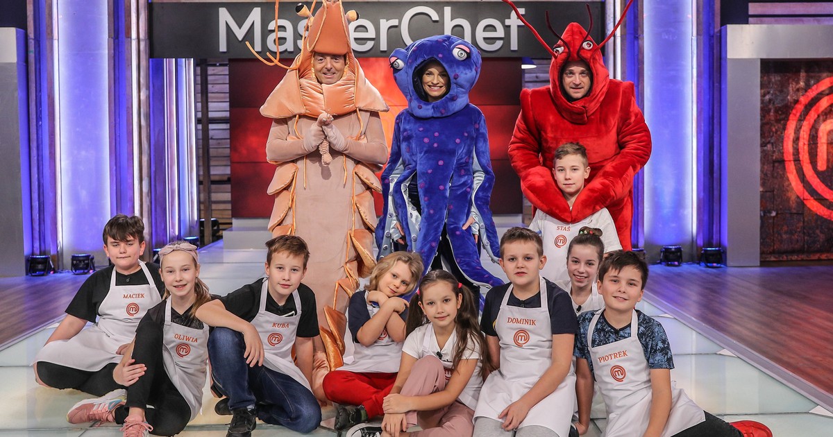 "MasterChef Junior 6". Jurorzy przebrali się za owoce morza! WIDEO