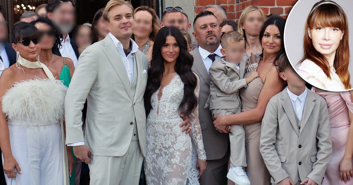 Mama Kevina Mgleja zaliczyła wpadkę na ślubie syna. Stylistka nie ma ...