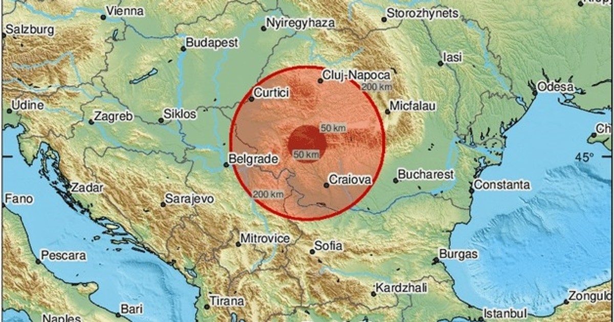 Rumunia: trzęsienie ziemi o magnitudzie 5,7 w okręgu Gorj. Ludzie w strachu