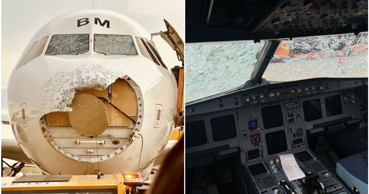 Samolot Austrian Airlines wpadł w chmurę gradową. "Mayday!" - Podróże