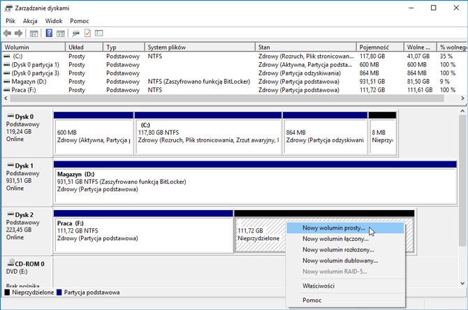 Partycje w pigułce: jak podzielić dysk na partycje