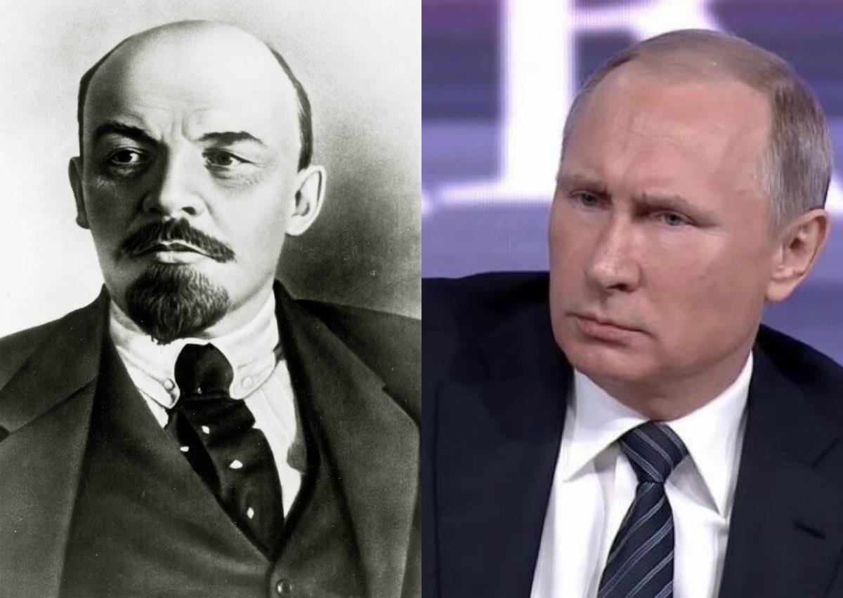 Putin: Lenin podłożył bombę atomową pod gmach, który nazywa się Rosja ...
