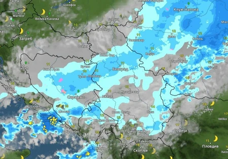 RHMZ: Stiže zahlađenje, radarske slike pokazuju kako će se kretati kroz ...
