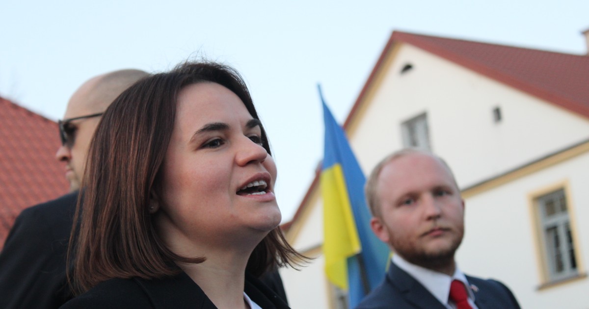 Swiatłana Cichanouska na obchodach Dnia Wolności w Białymstoku - Wiadomości