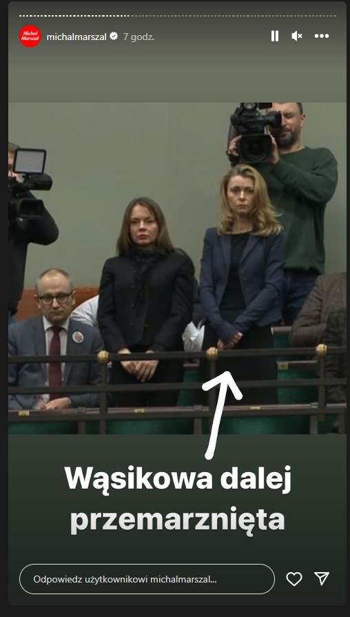 Żona Mariusza Kamińskiego hitem. Demonstrowała w Sejmie, będąc na L4 ...