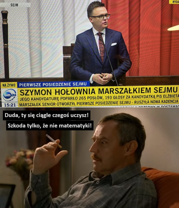 Memy o posiedzeniu Sejmu. Porównanie do "Ojca chrzestnego" - Kobieta