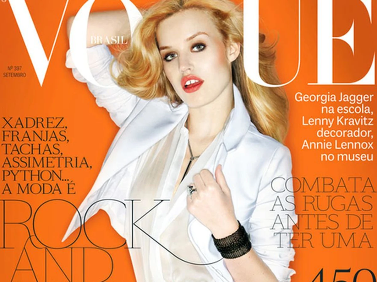 Zobacz córkę Micka Jaggera na okładce Vogue! - Dziennik.pl