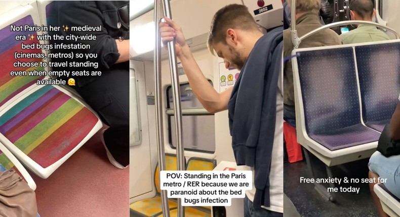 Commuters are sharing the stress of traveling through Paris after ...