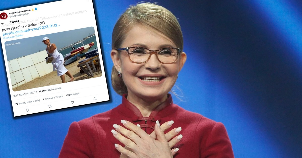 Była premier Ukrainy przyłapana na wakacjach. W czasie wojny pojechała ...