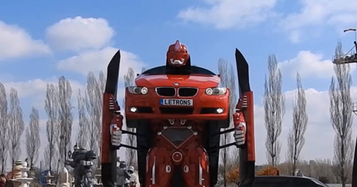 Letron Transformer robot samochód - Noizz