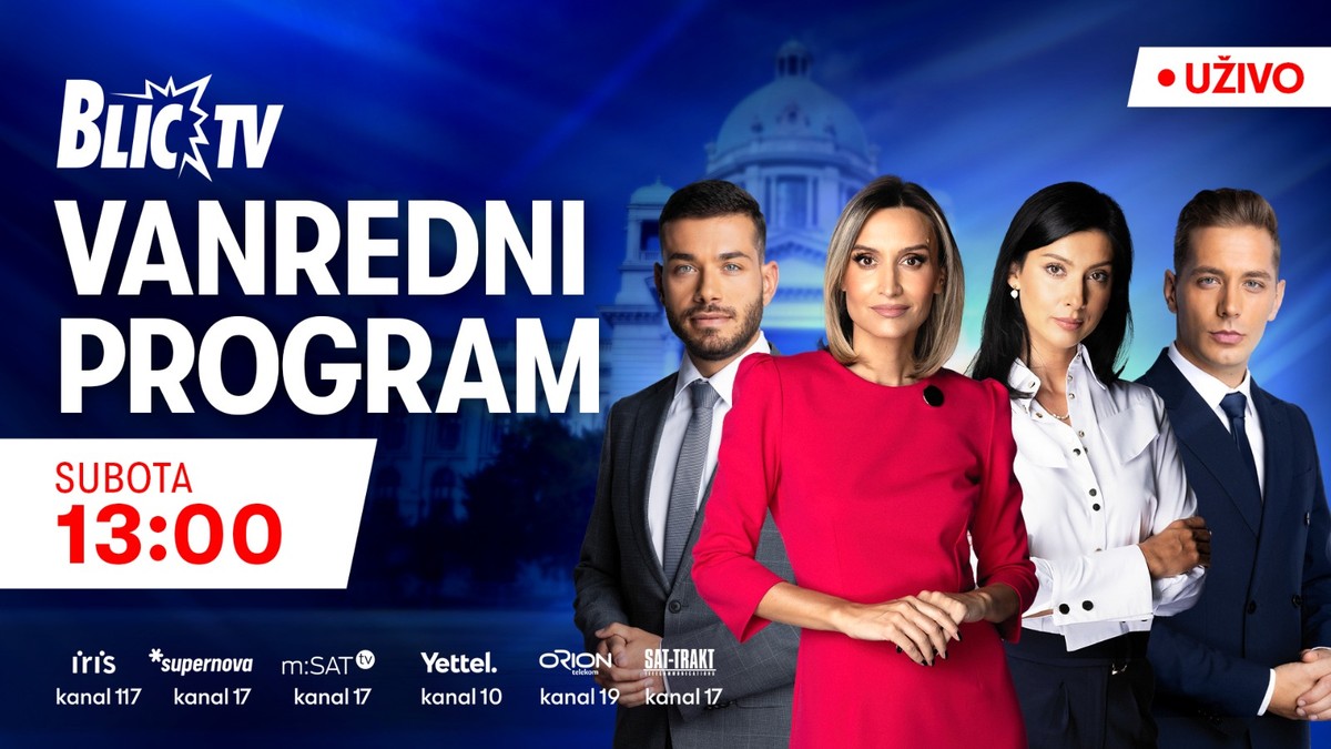 Uživo protesti u Beogradu na Blic televiziji - Blic