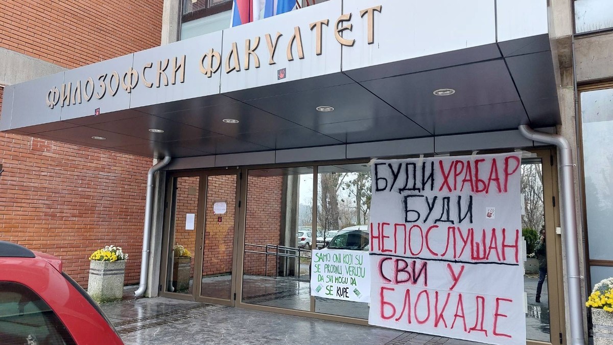Studenti Filozofskog fakulteta u blokadi: Eu nije nadležna, nemamo očekivanja od njih - Naslovi.net