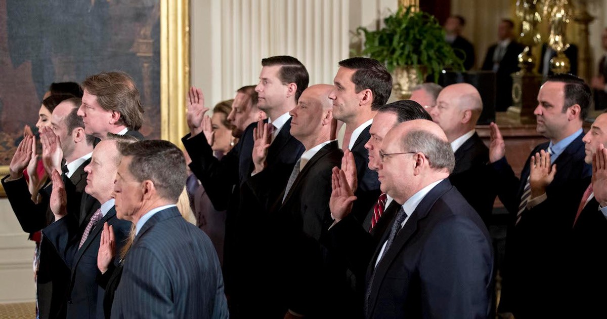 These are the White House senior staffers who have — so far — kept ...