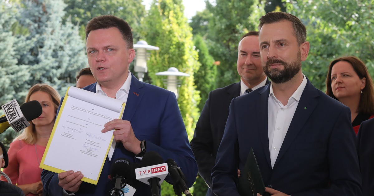 Liderzy Trzeciej Drogi wyznaczyli cel. "To najpiękniejsze miejsce w tych wyborach" - Wiadomości