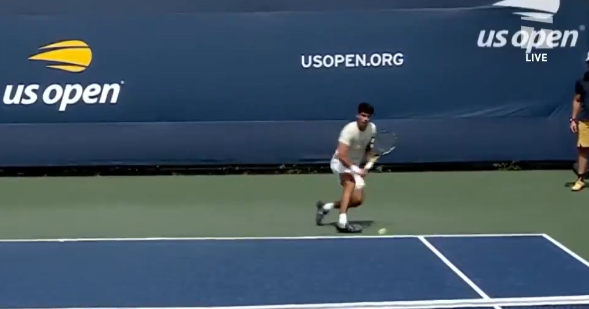 Carlos Alcaraz aż skulił się z bólu! Dramat tenisisty tuż przed US Open
