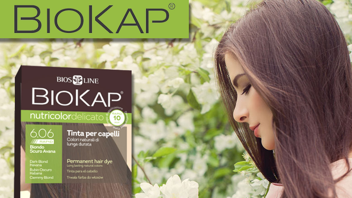 Nowość! Farba do włosów - koloryzacja w 10 minut. BIOKAP Nutricolor ...