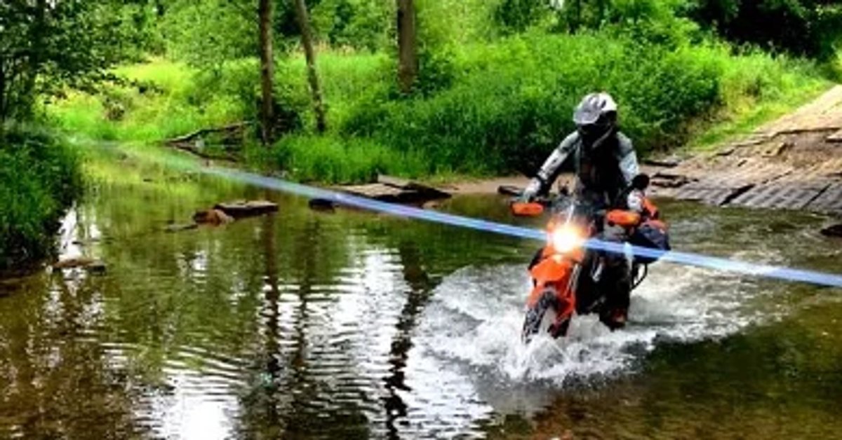 Przejażdżka przez Polski TET na motocyklu - Turystyka