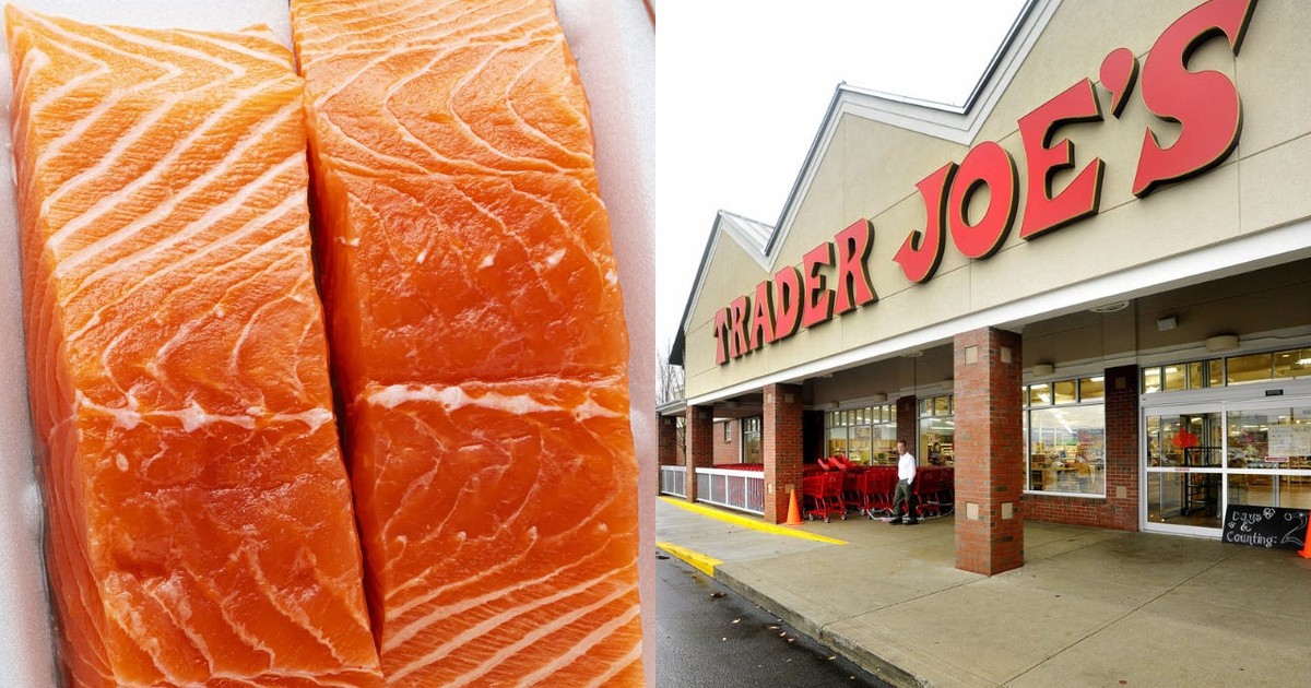A Trader Joe's shopper says he bought a salmon fillet from the store ...