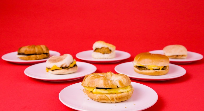 I tried the signature breakfast sandwiches from 6 major fast-food ...