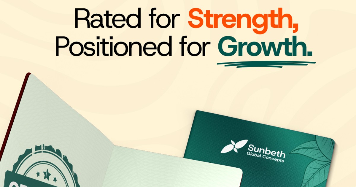 Sunbeth Global Concepts secures top credit score amid growth surge ...