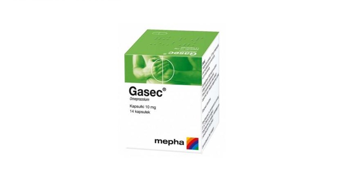 Gasec - wskazania, dawkowanie, przeciwwskazania, działania niepożądane ...