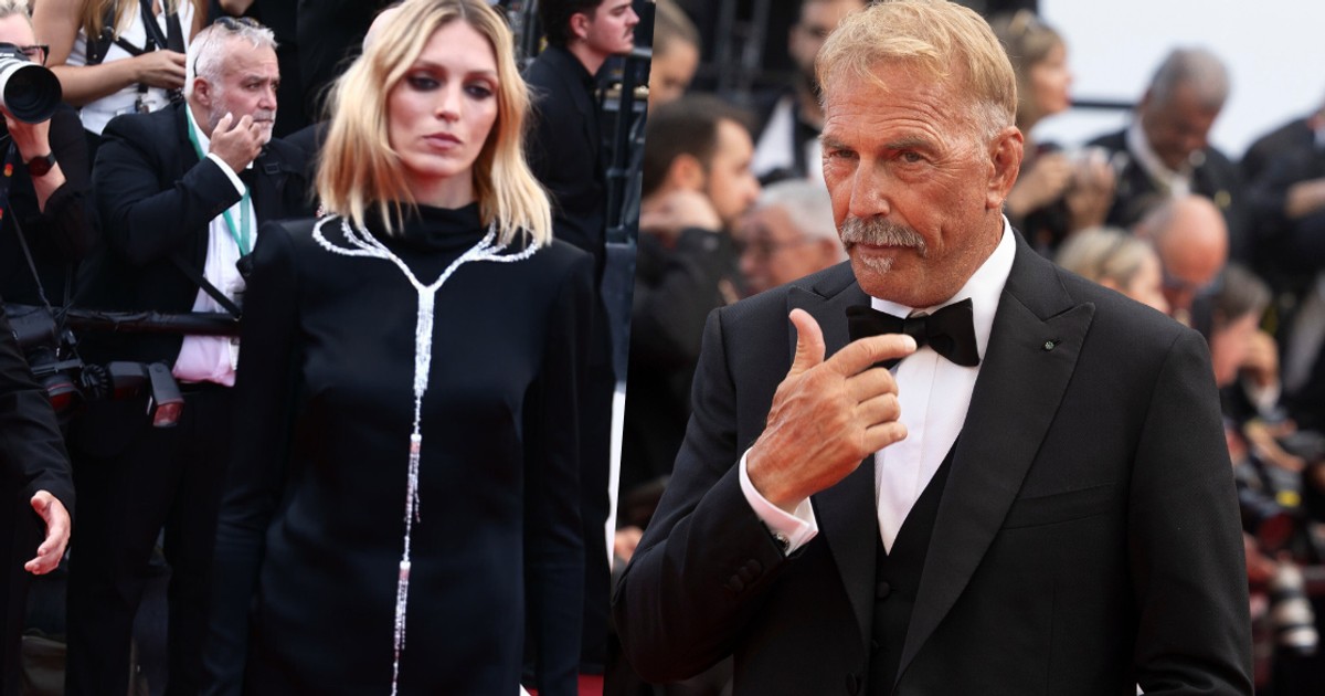 Anja Rubik obok Kevina Costnera w Cannes. Od Polki trudno oderwać wzrok ...