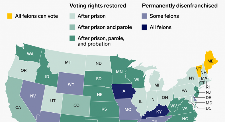 Floridians with felony convictions are now beginning to register to ...