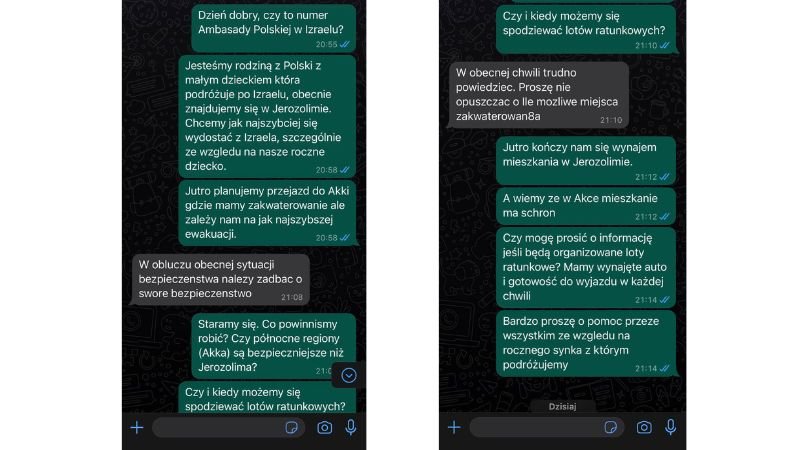 Polka z rocznym synkiem utknęła w Izraelu. "Zachowanie polskiej ...