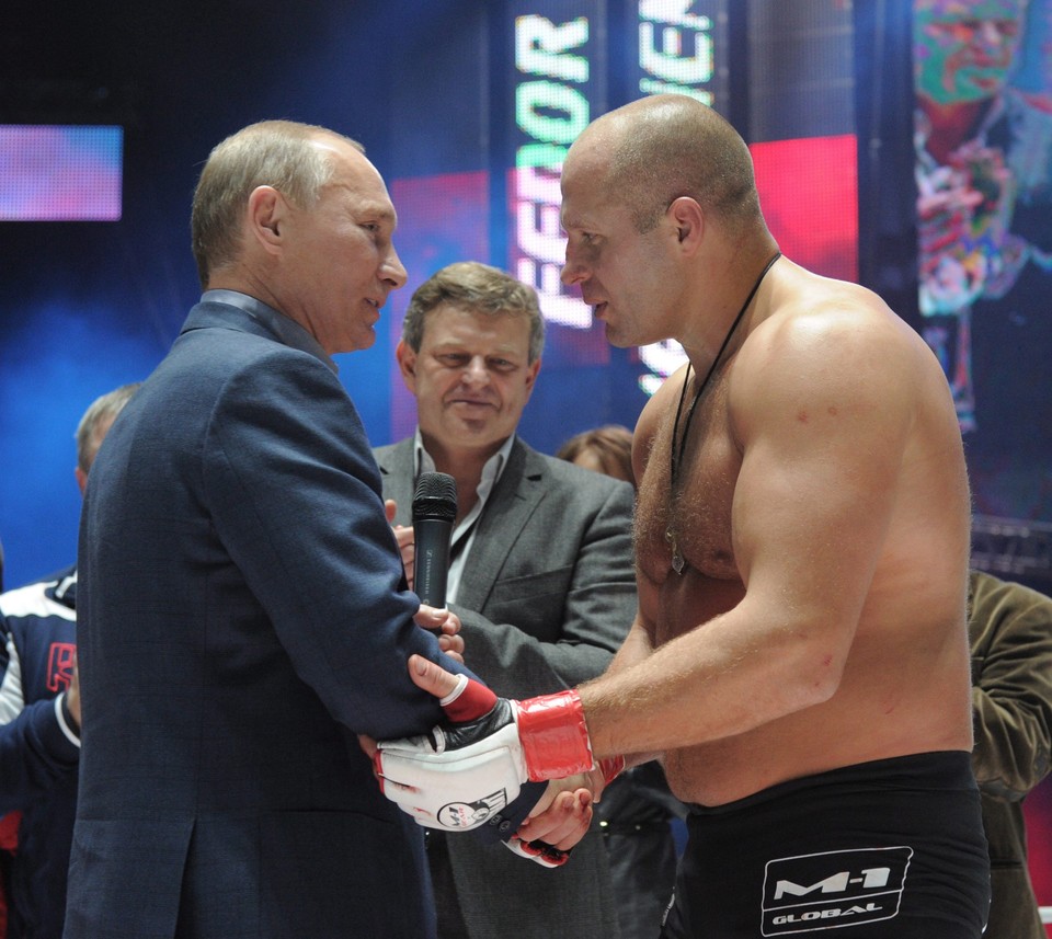Putin wygwizdany podczas gali MMA - Wiadomości