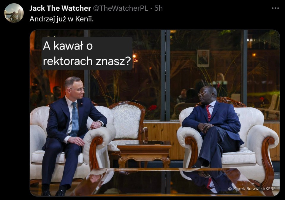 Andrzej Duda poleciał do Kenii. Internauci żywo komentują [MEMY ...