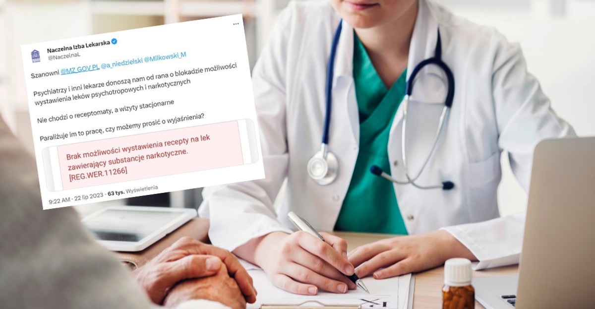 Problemy z wystawieniem recept. Lekarze narzekają, na Twitterze awantura