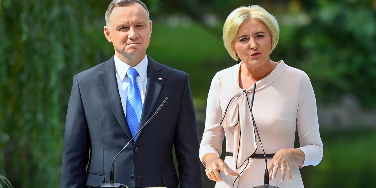 Sekret ślubu Andrzeja Dudy i Agaty Dudy. Niespodzianka przed ołtarzem ...